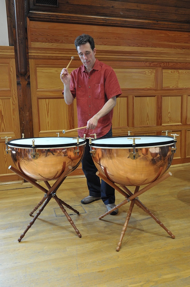 Hawkes / Potter’s timpani – larger ensemble set up | Adrian Bending
